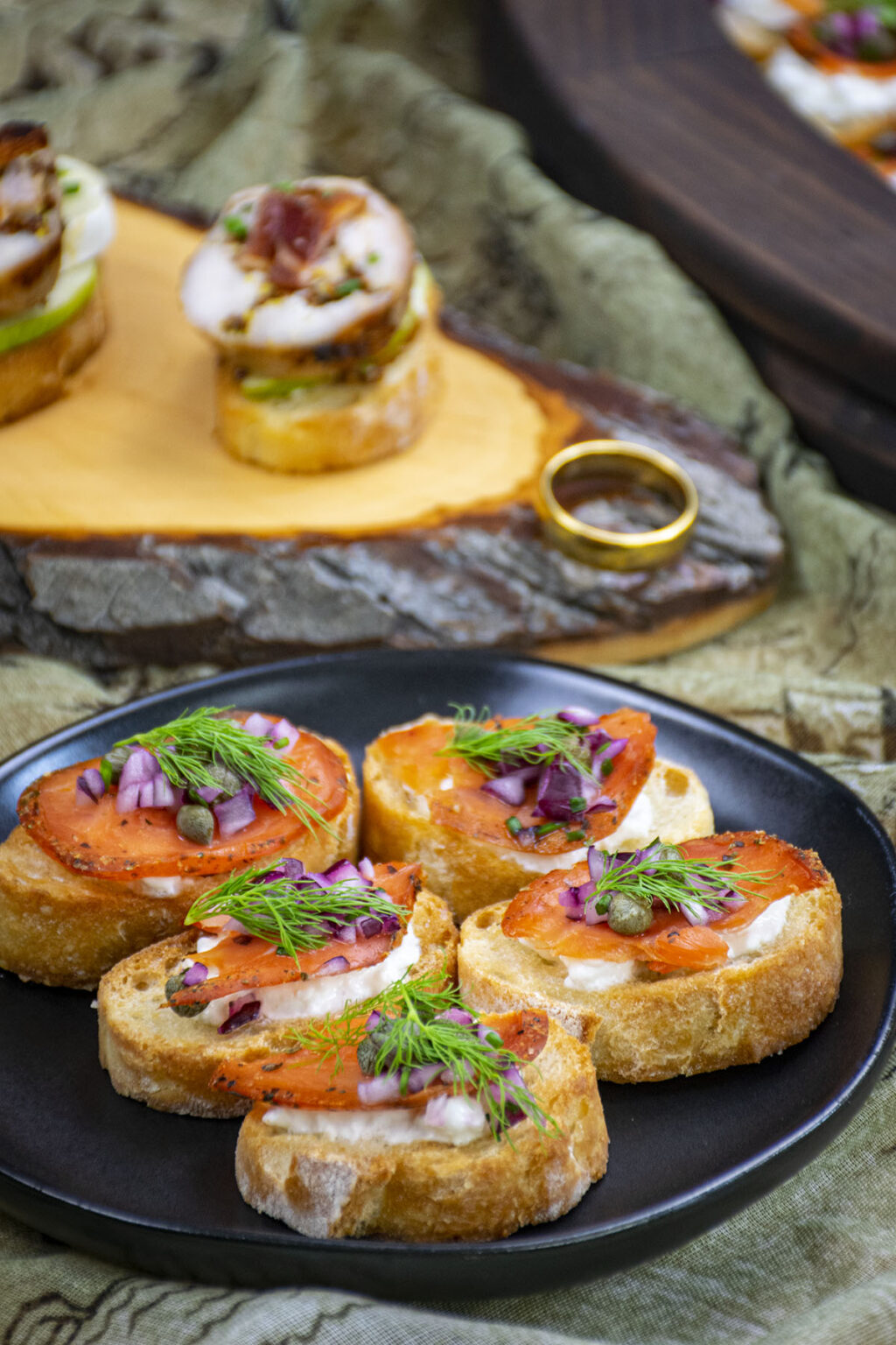 Smeagol's Sashimi Toast | Lord of the Rings Inspired Recipes