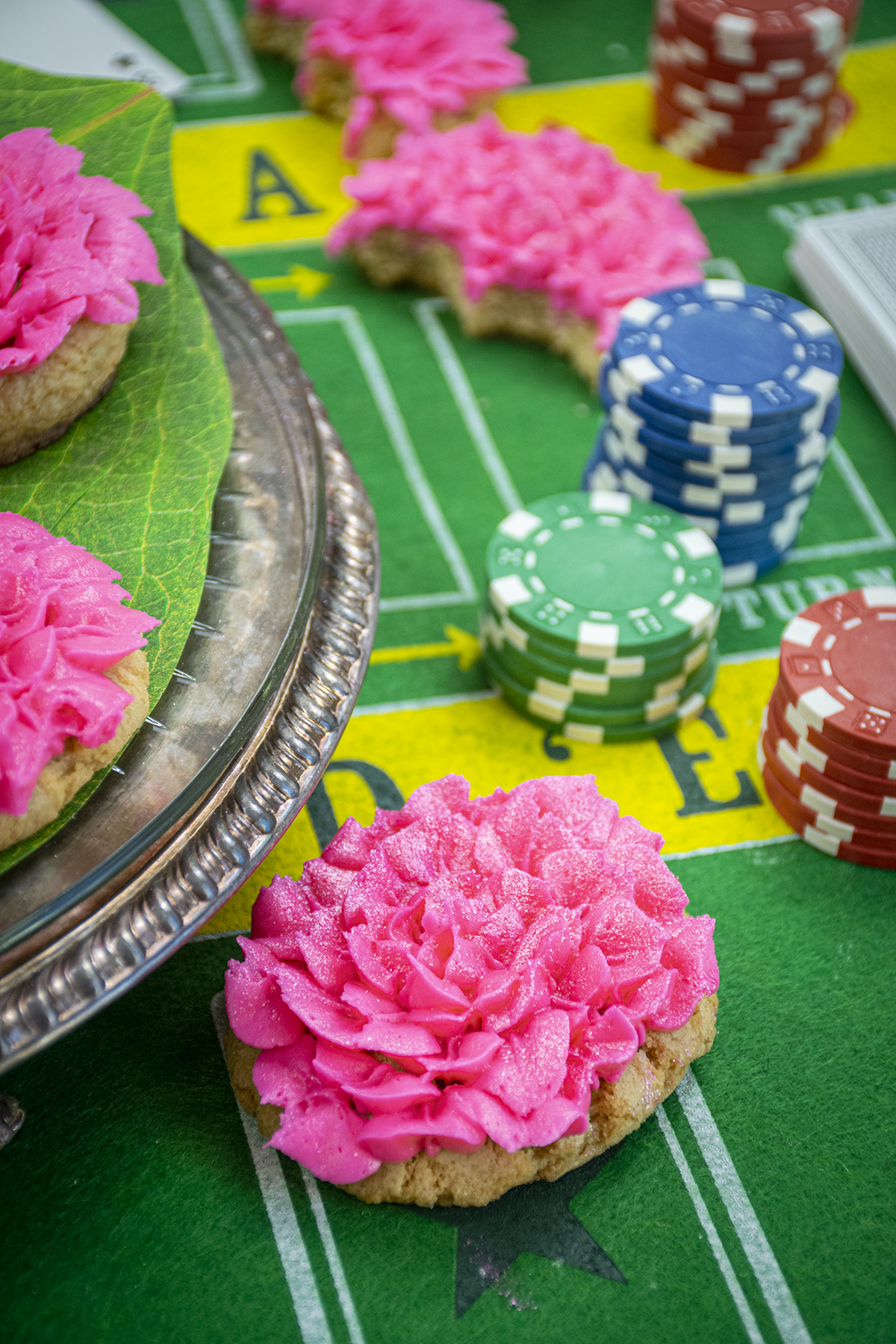 Lotus Flower Cookies Inspired by Percy Jackson - The Starving Chef