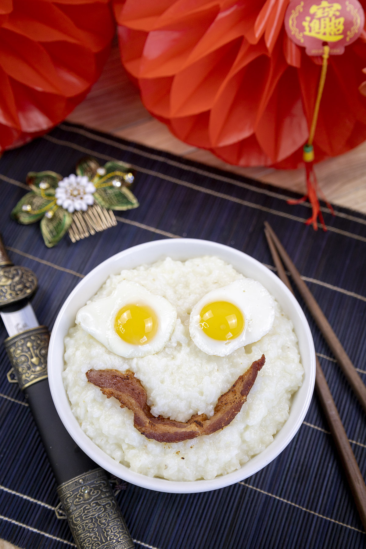 Mushu's Rice Porridge Breakfast Congee Inspired By Mulan - The Starving ...
