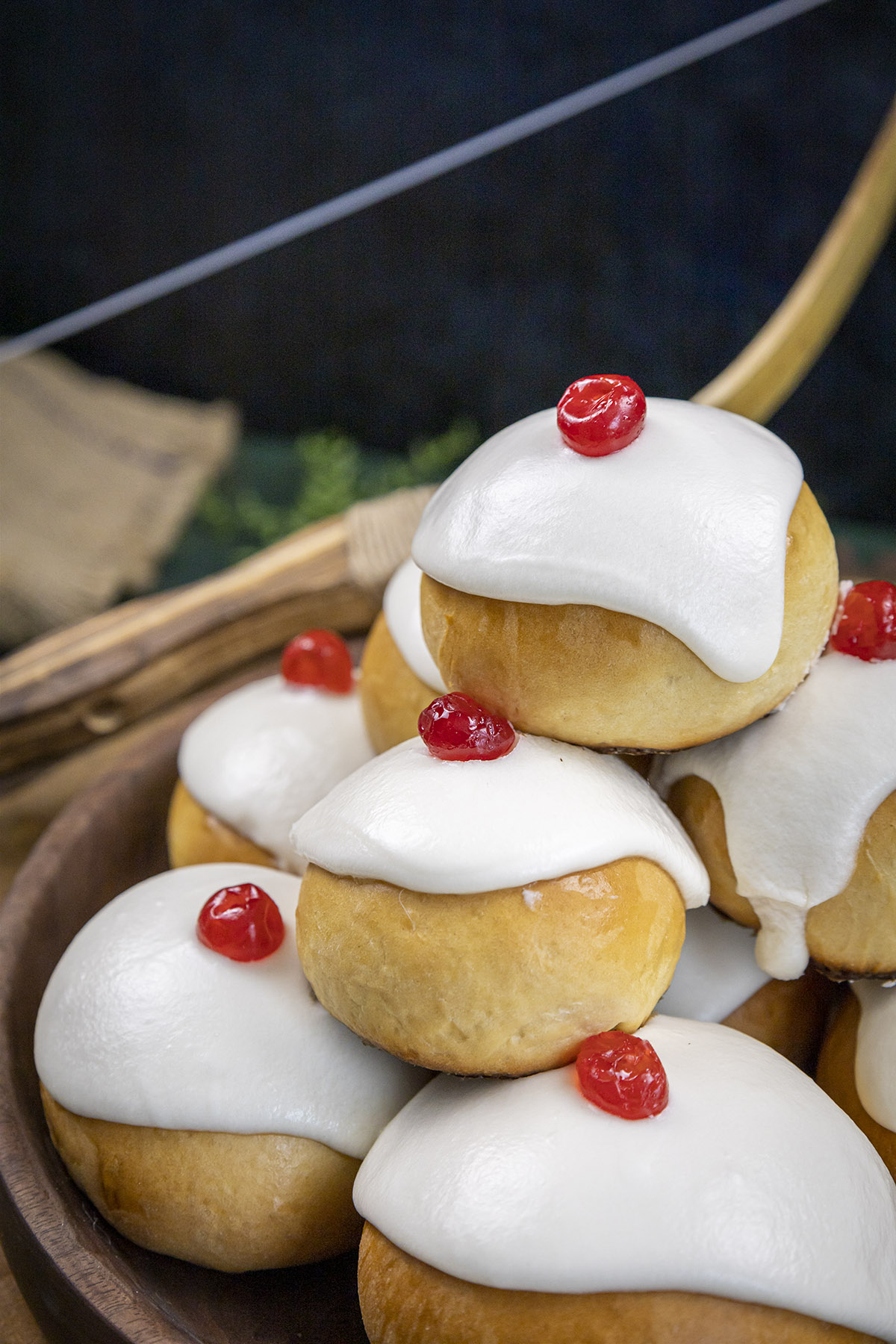 The Triplet's Iced Rolls Inspired By Brave - The Starving Chef