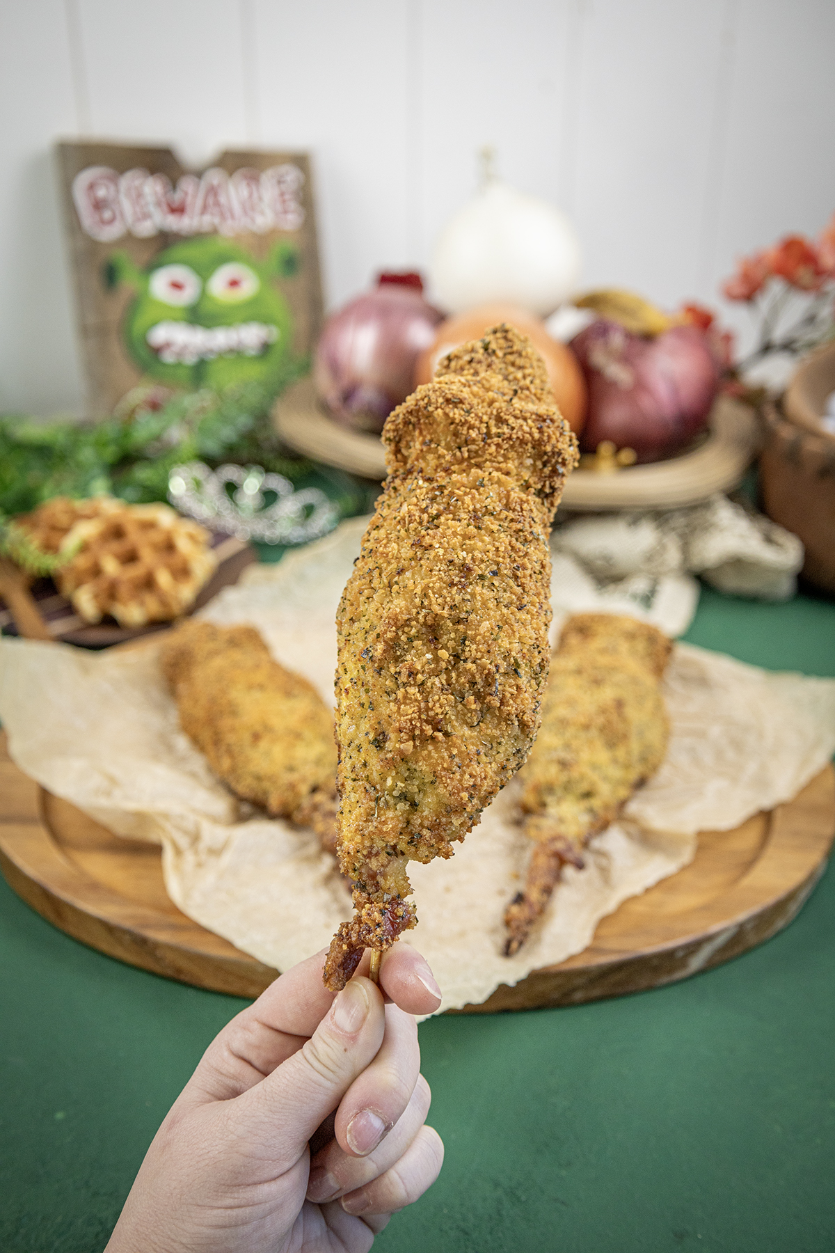 Shrek Inspired Rotisserie Style Weed Rat Recipe - The Starving Chef