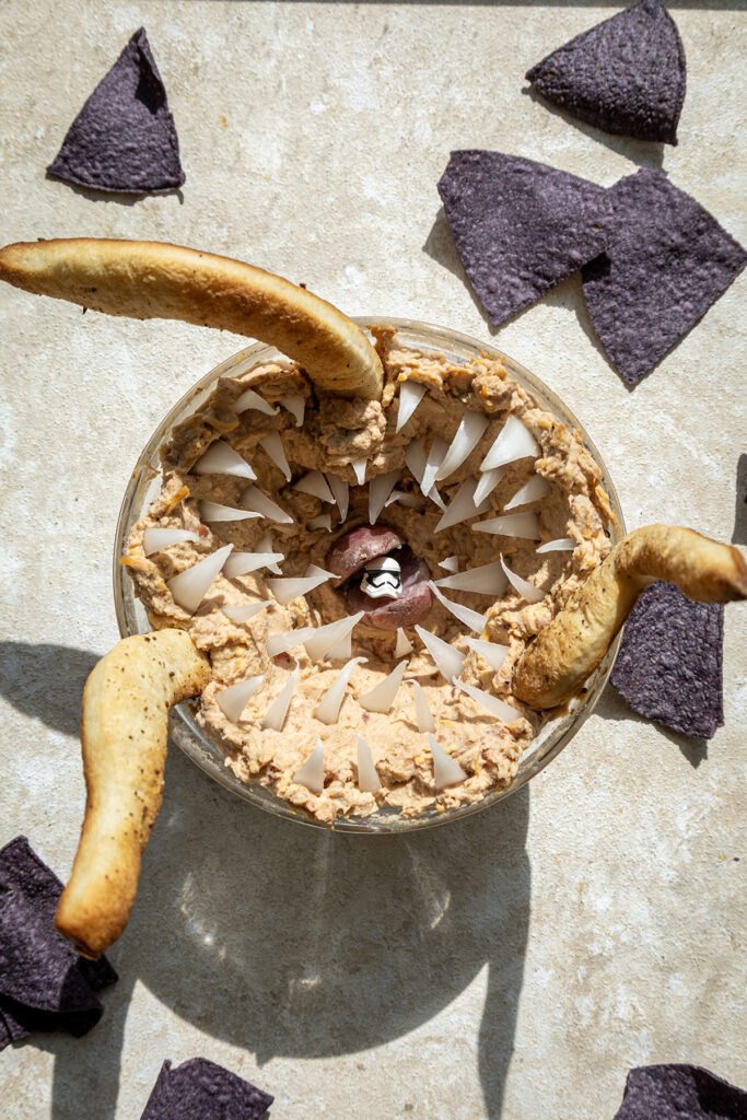 Sarlacc Pit Dip | Recipes Inspired by Star Wars - The Starving Chef