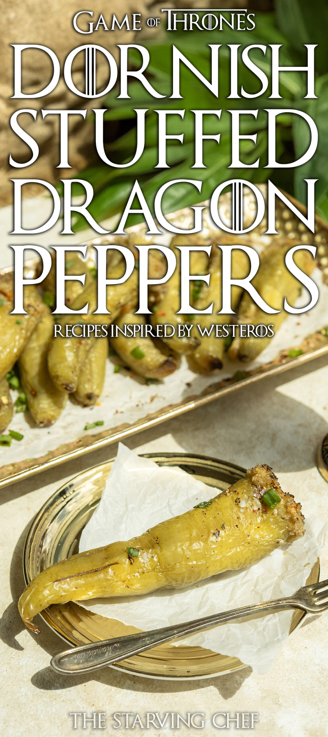 Dornish Smoked Dragon Peppers | Game of Thrones Inspired Recipes